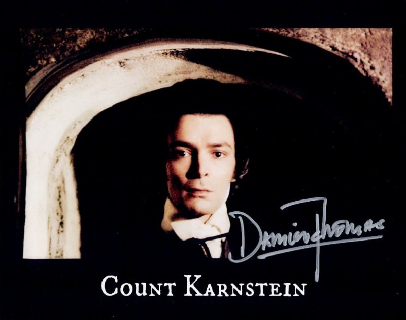 Damien Thomas autograph, item AW15668