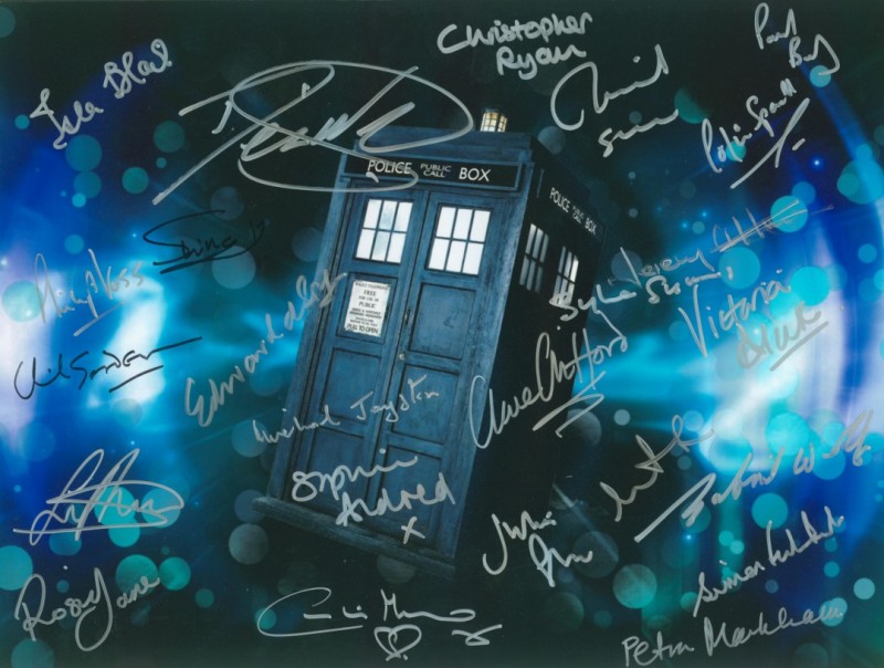 Doctor Who autograph, item FP609261