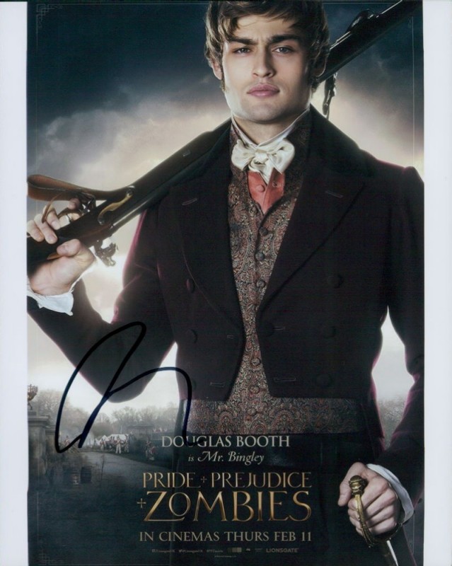 Douglas Booth autograph, item FP551206