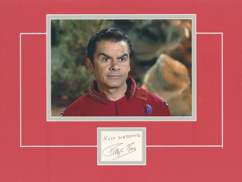 Phillip Pine autograph, item FP819821