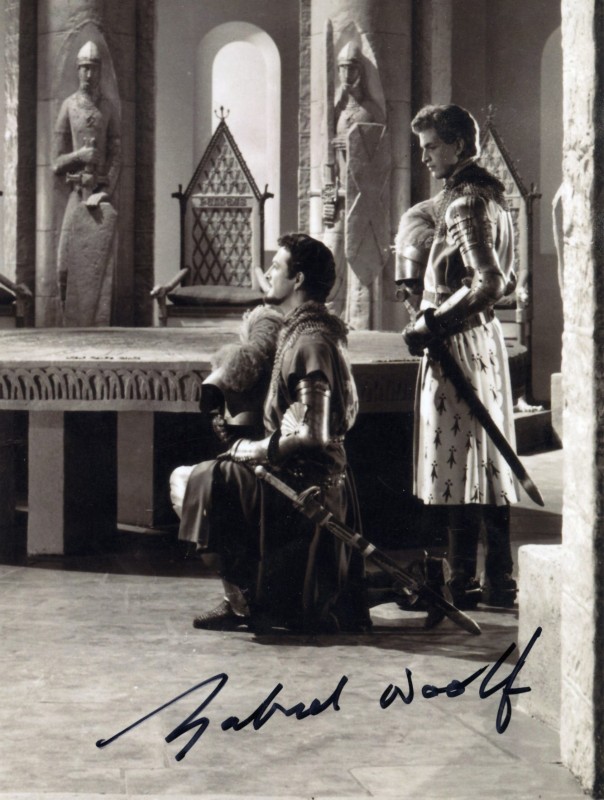 Gabriel Woolf autograph, lot 992