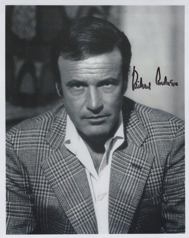 Richard Anderson autograph, item FP628950