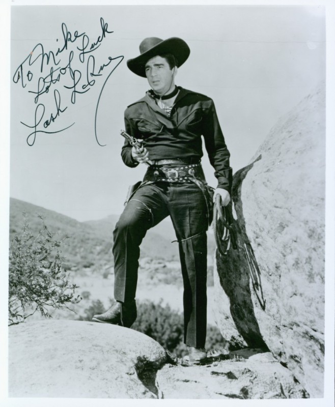 Lash LaRue autograph, item FP700470