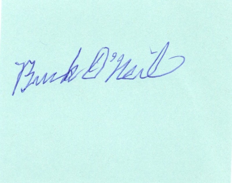 Buck O'Neil autograph, item FP640088