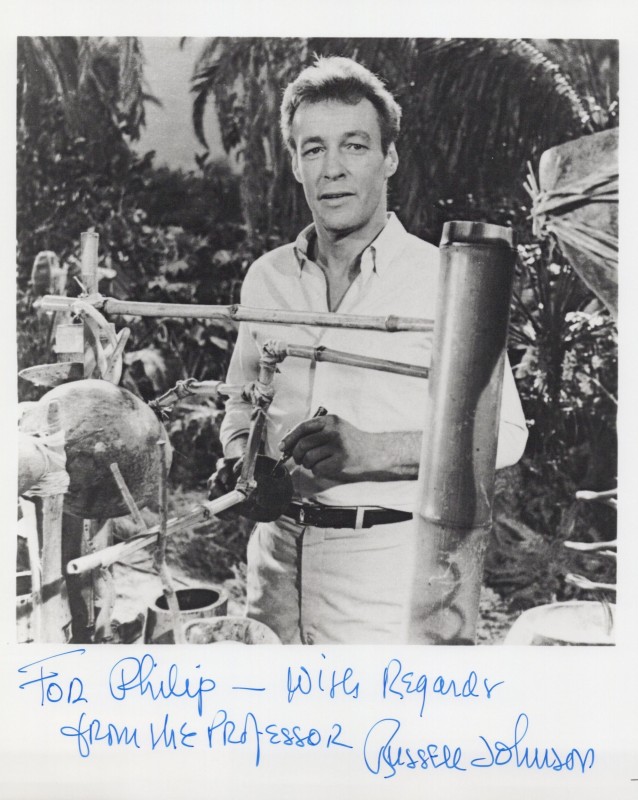 Russell Johnson autograph, item FP408053