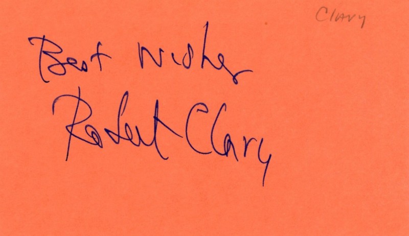 Robert Clary autograph, item FP794779
