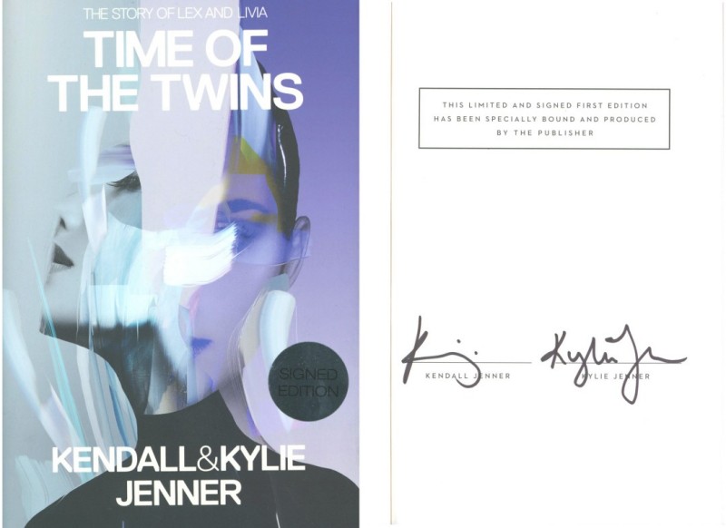 Kendall and Kylie Jenner autograph, item FP795411