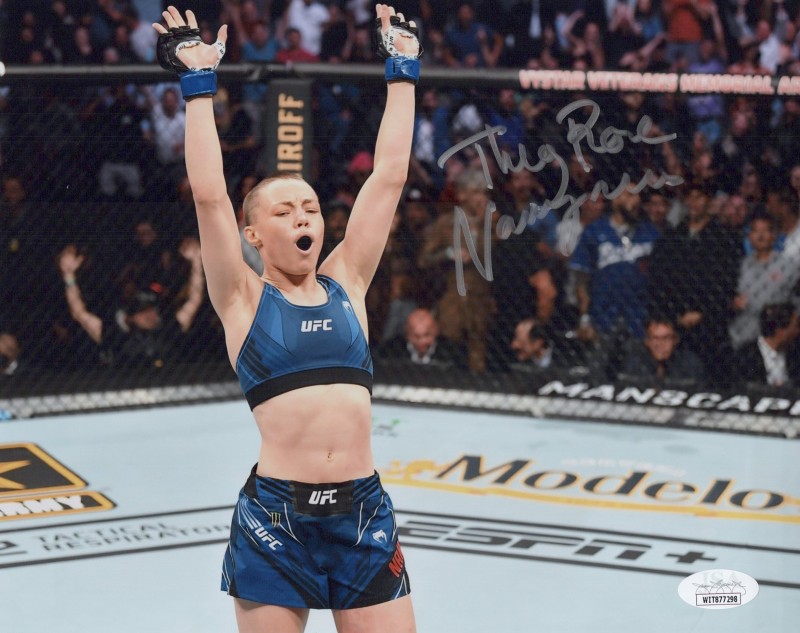 Rose Namajunas autograph, item FP431218