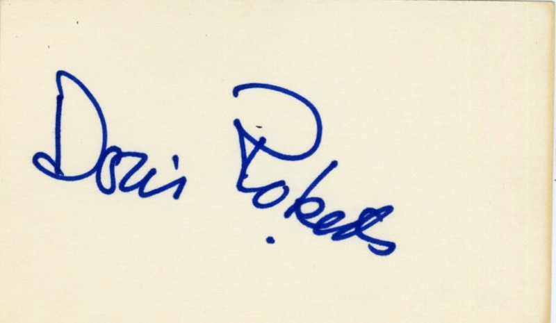 Doris Roberts autograph, item FP868151