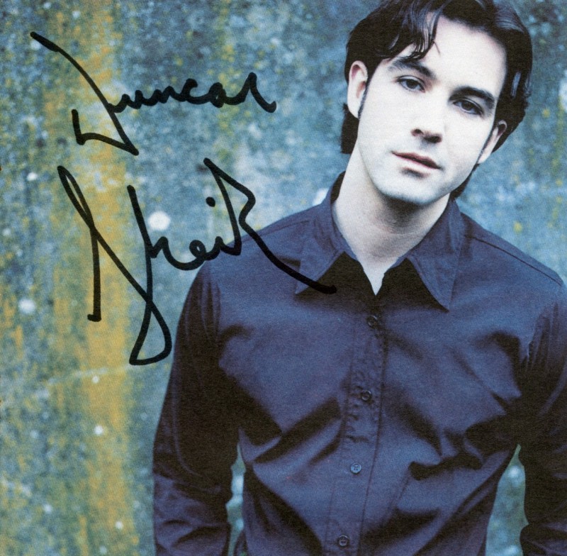 Duncan Sheik autograph, item FP852089