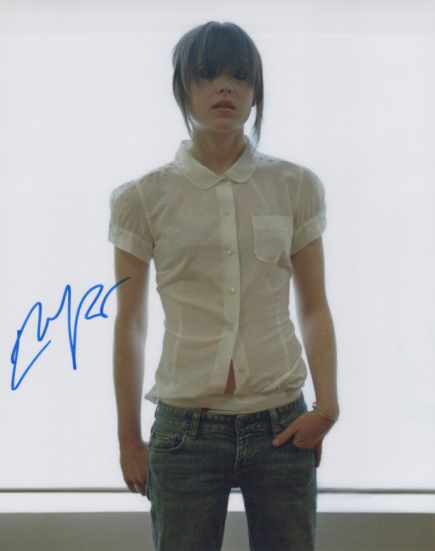 Ellen Page autograph, item FP499657