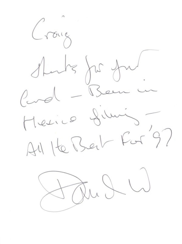 David Warner autograph, item FP699207