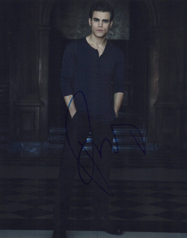 Paul Wesley autograph, item FP631039
