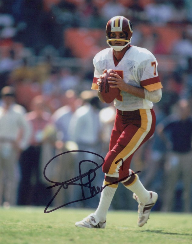 Joe Theismann autograph, item FP620609