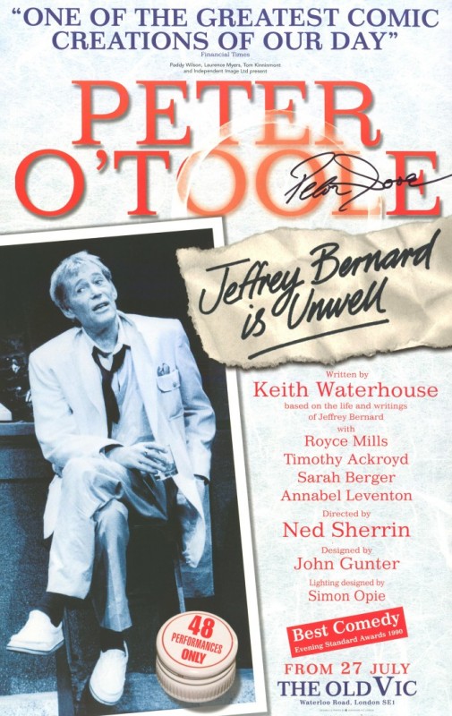 Peter O'Toole autograph, item FP824206