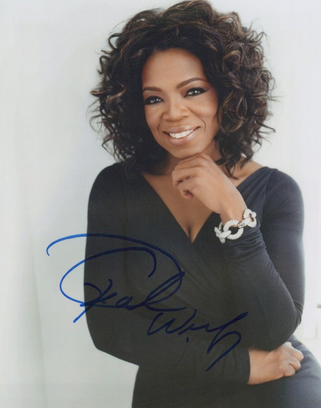 Oprah Winfrey autograph, item FP622775