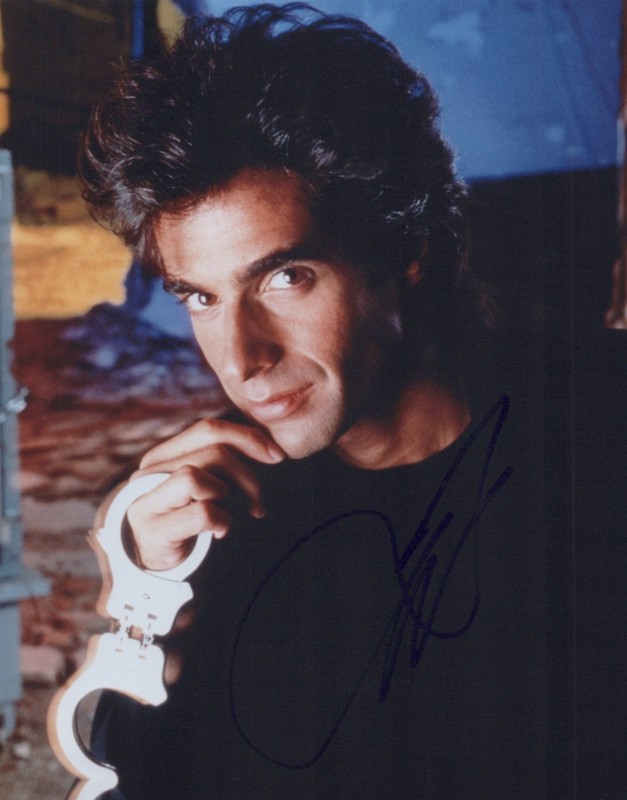 David Copperfield autograph, item FP611189