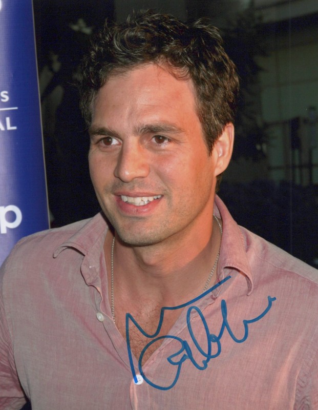 Mark Ruffalo autograph, item FP591319