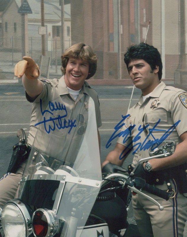 CHiPs autograph, item FP822973