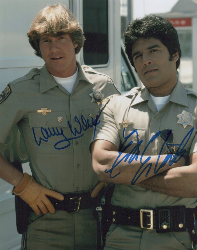 CHiPs autograph, item FP728194