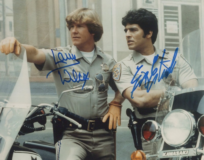 CHiPs autograph, item AW16117