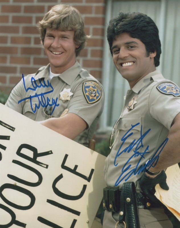 CHiPs autograph, item AW16116