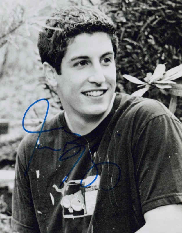 Jason Biggs autograph, lot 101