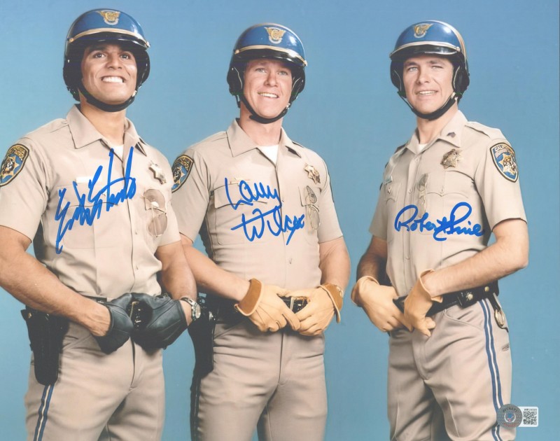 CHiPs autograph, lot 126