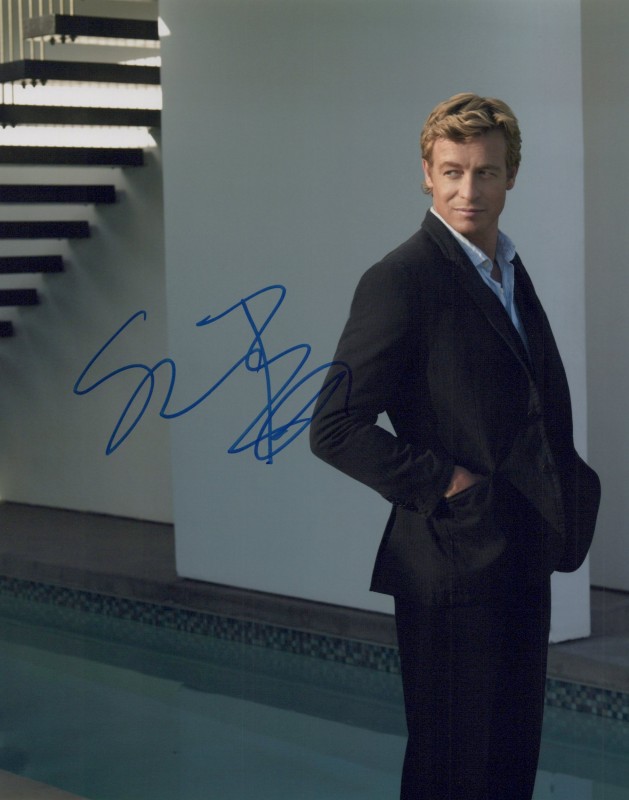 Simon Baker autograph, item FP667037