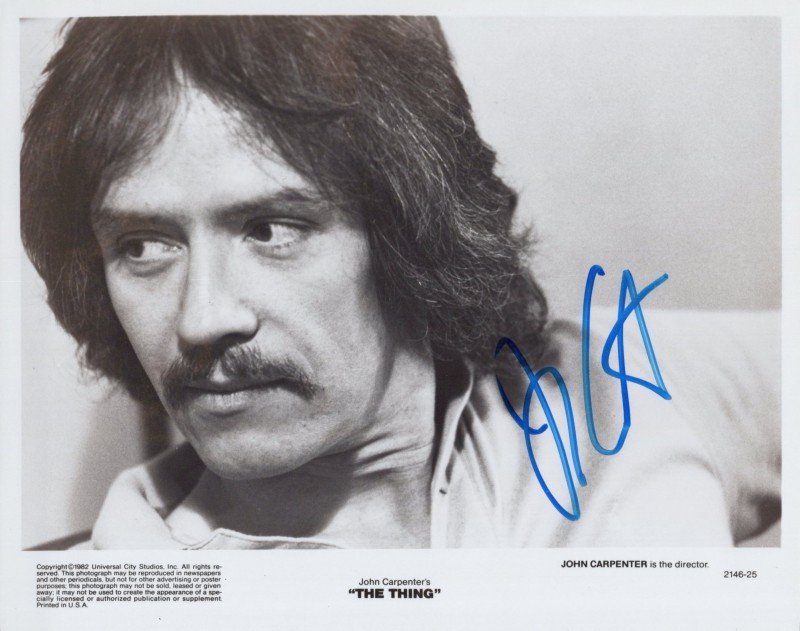 John Carpenter autograph, item FP649344
