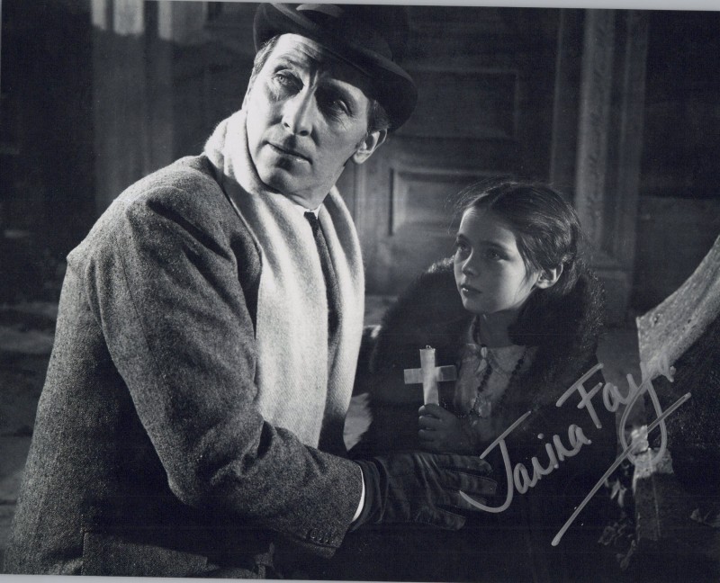 Janina Faye autograph, lot 258