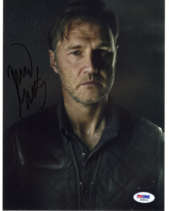 David Morrissey autograph, item FP677558