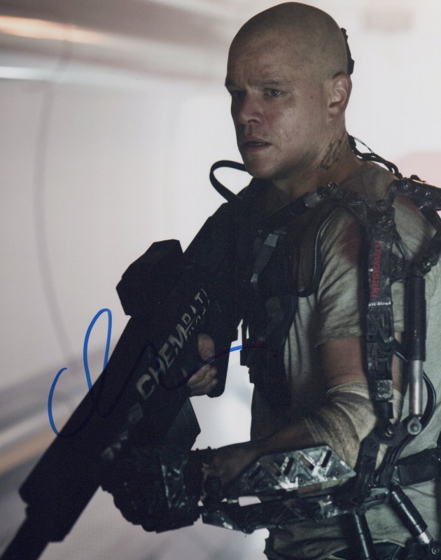 Matt Damon autograph, item FP840781