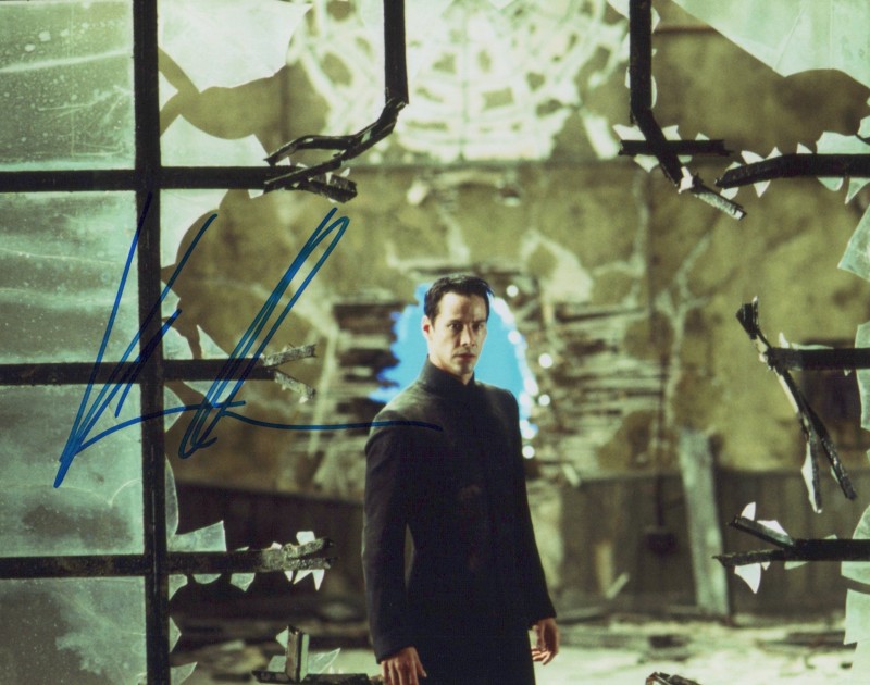 Keanu Reeves autograph, item FP703375