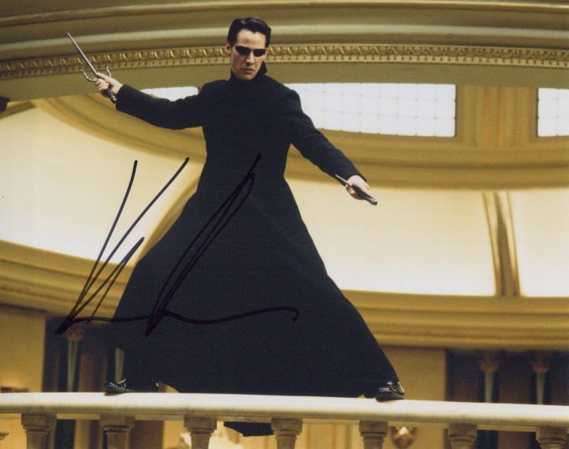 Keanu Reeves autograph, item FP701093