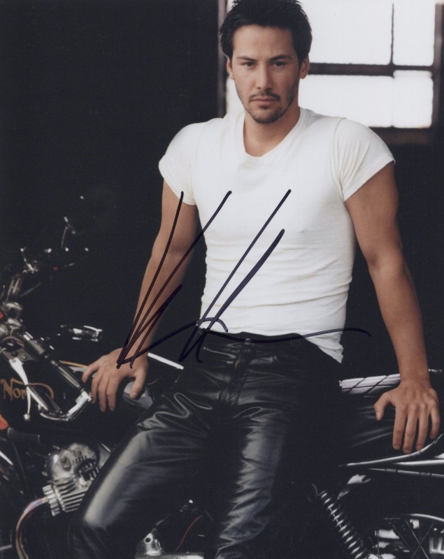 Keanu Reeves autograph, item FP703373