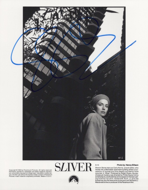 Sharon Stone autograph, item FP831512