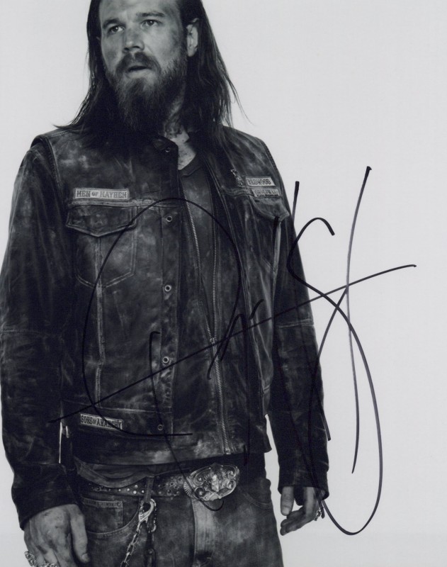 Ryan Hurst autograph, item AW16340
