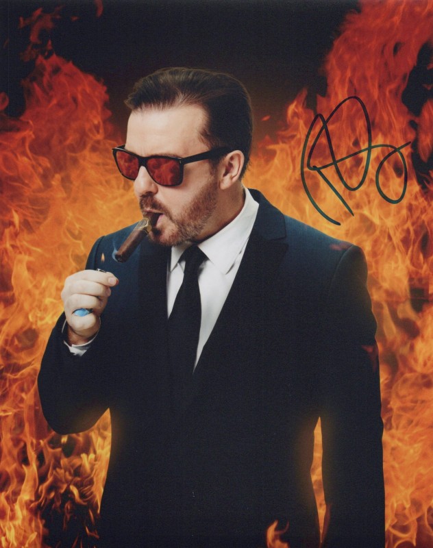 Ricky Gervais autograph, item FP723376