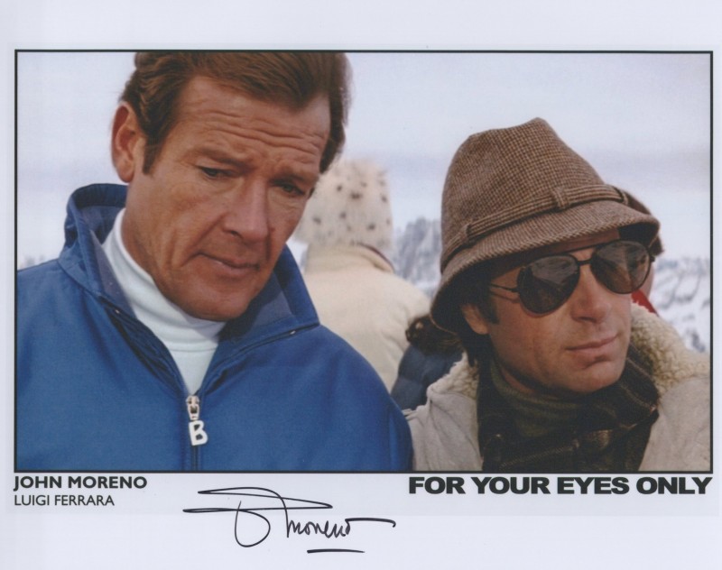 John Moreno autograph, item FP830937