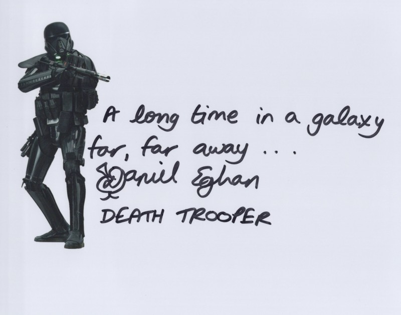 Daniel Eghan autograph, item AW16260