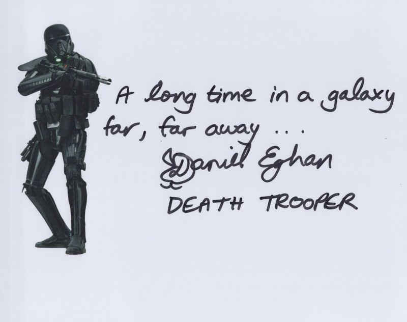 Daniel Eghan autograph, lot 311