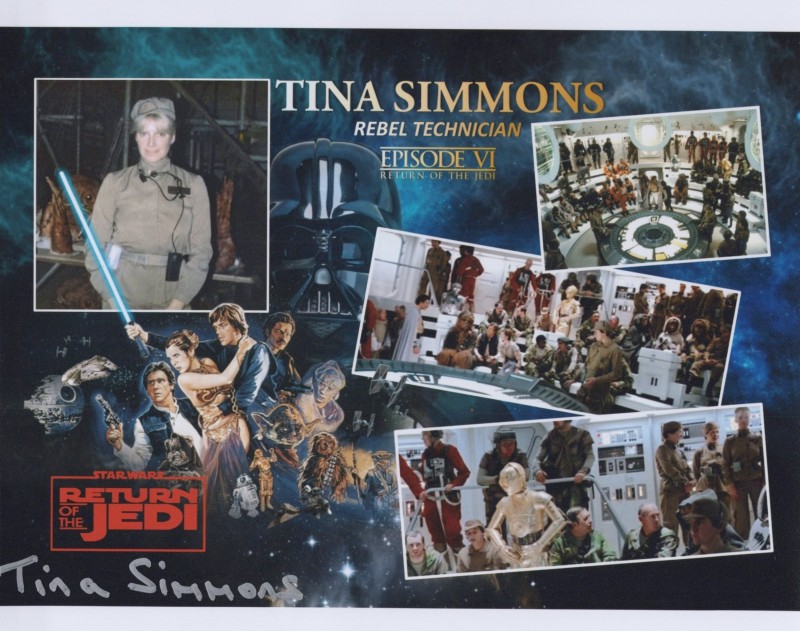 Tina Simmons autograph, item FP756426