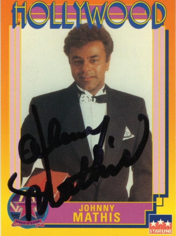 Johnny Mathis autograph, item FP746202