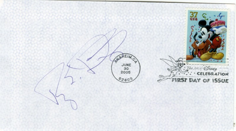 Roy E. Disney autograph, item FP738385