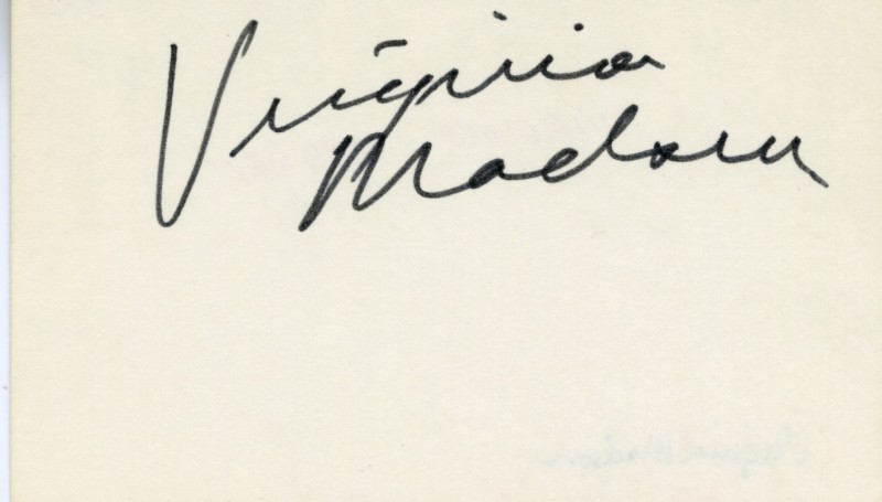 Virginia Madsen autograph, item FP826360