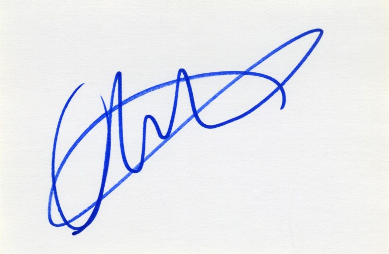 Luke Evans autograph, item FP773880