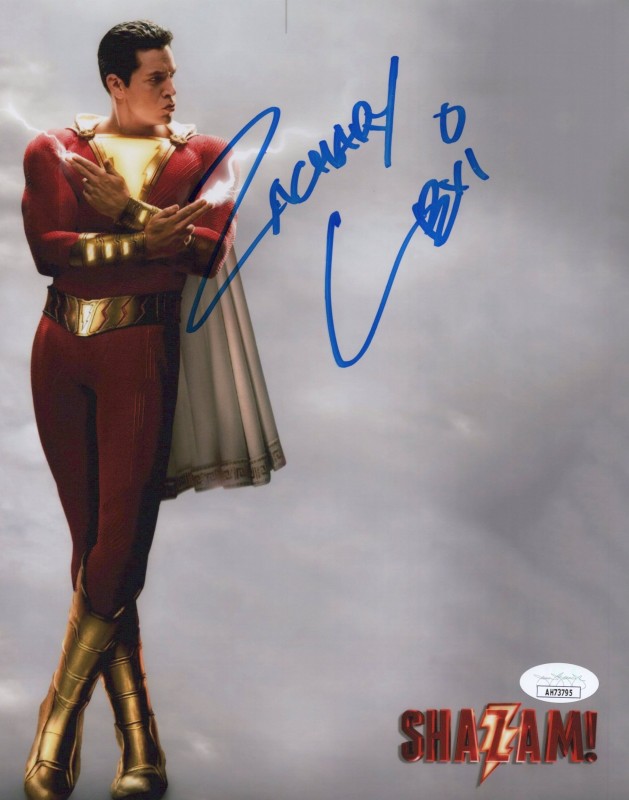 Zachary Levi autograph, item FP774520