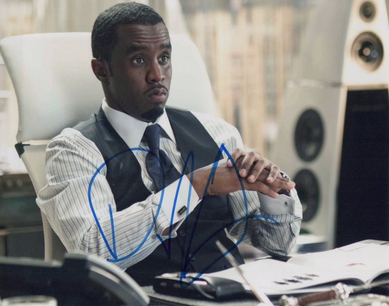 P. Diddy autograph, lot 223