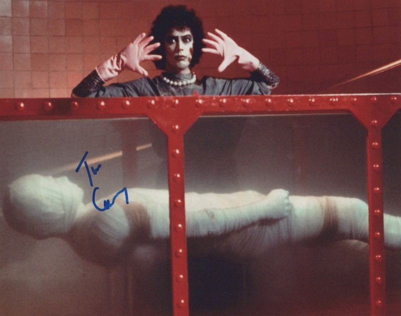 Tim Curry autograph, lot 160